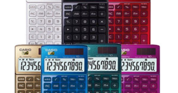 Casio SL-1000TW計算機 時尚便攜隨身太陽能計數機/計算機供應批發