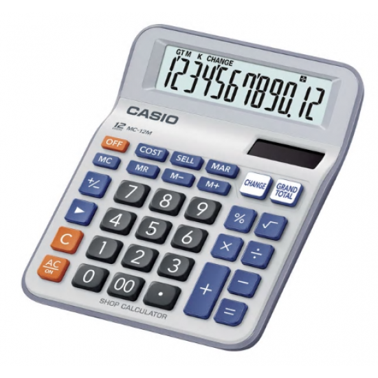 Casio MC-12M Calculator (12 digit)
