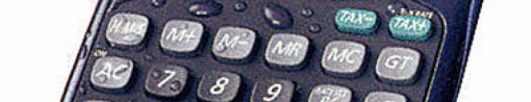 Casio Water-proof and ANti-Duct Calculator