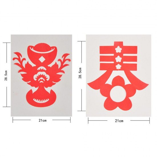 new year paper cutting DIY