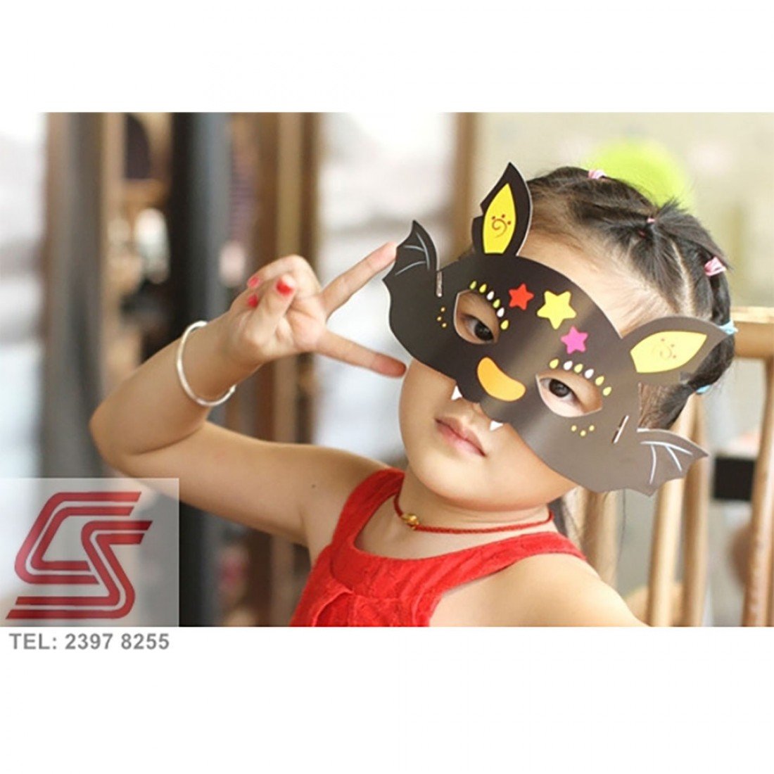 Halloween Paper Mask - Pirate Mask