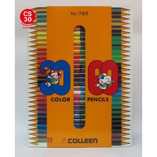 COLLEEN drawing pencils (30pcs- 60 colors)