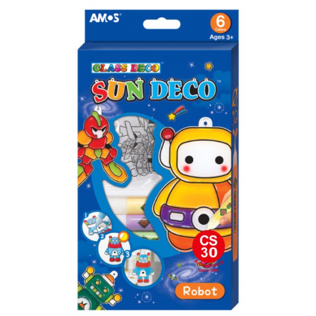 AMOS GLASS DECO –ROBOT
