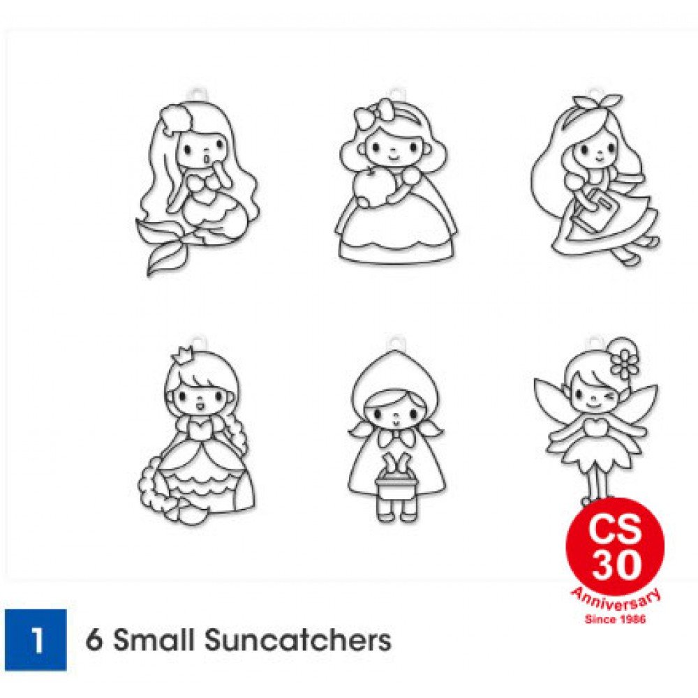 AMOS GLASS DECO SUN DECO – 玻璃彩貼 Fairy Tale