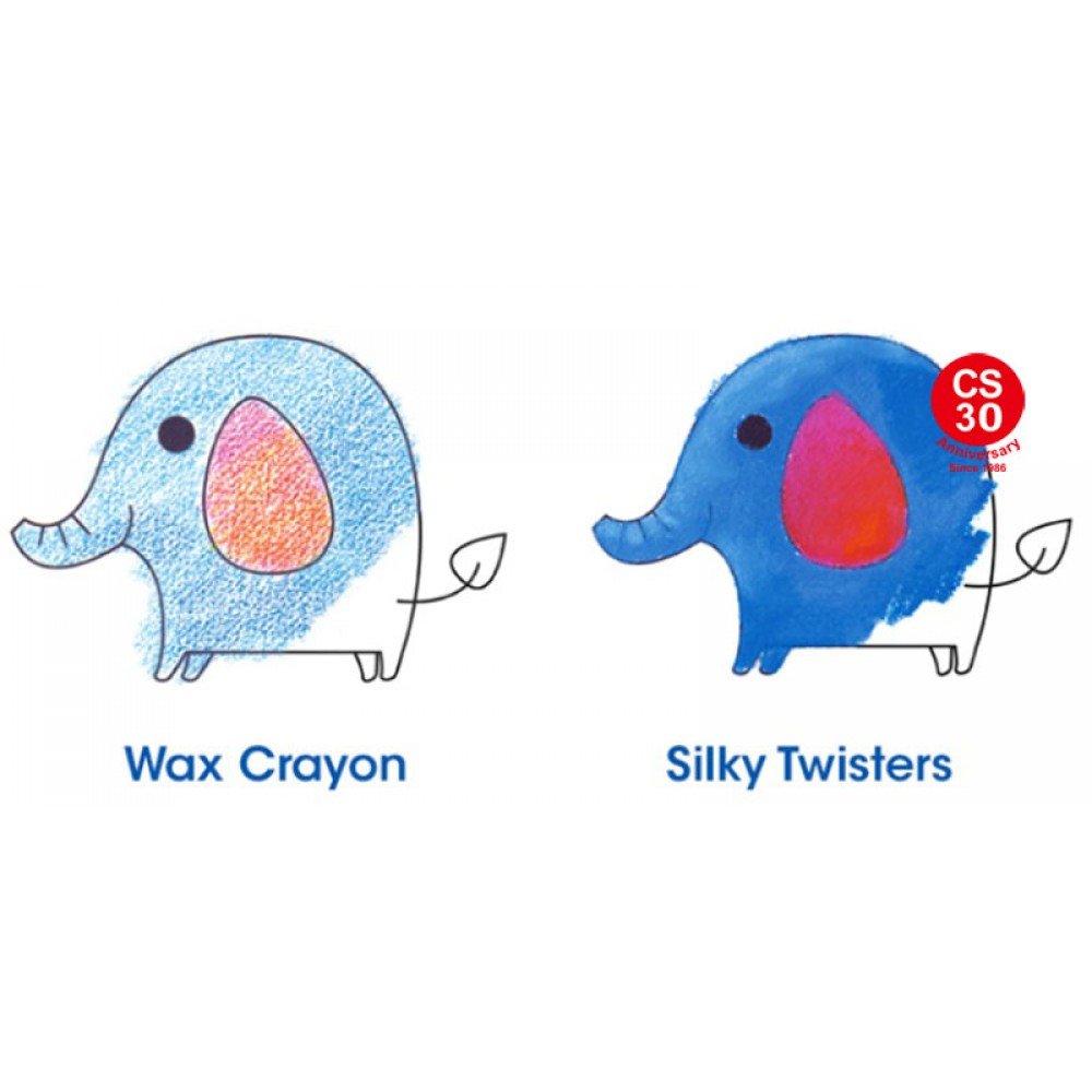 AMOS Colorix Silky Twisters (3 in 1) 24 colors