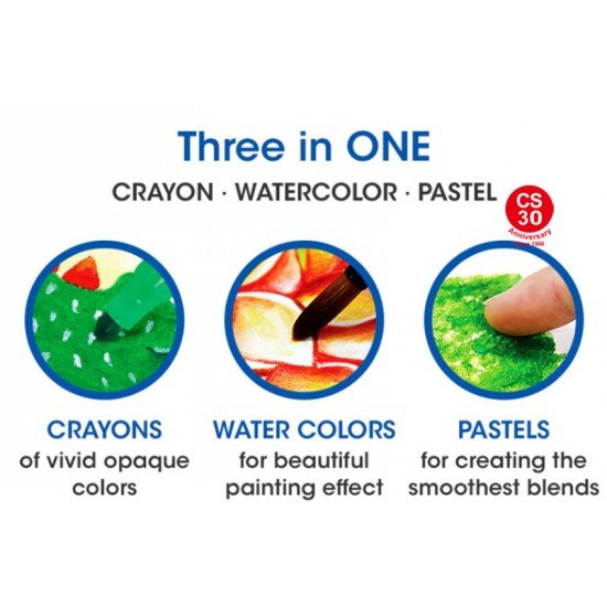 AMOS Colorix Silky Twisters (3 in 1) 24 colors