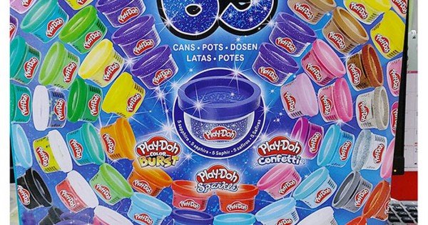 Play-Doh Ultimate Colour Collection 65 tubes ( Includes sapphire ...