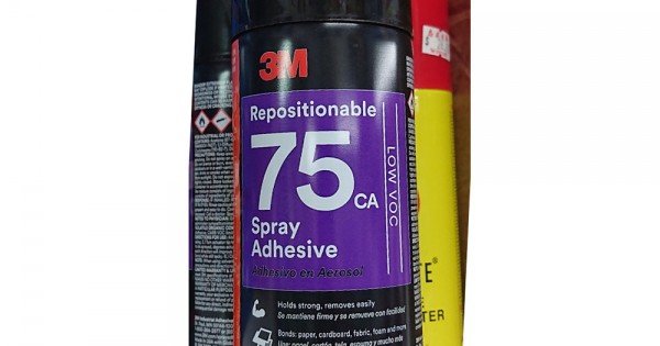 3M scotch 75 repositionable Glue Spray) 290g (low VOC) specialty