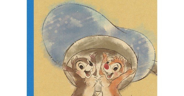 Disney Cartoon notebook-book (Donald and chip)