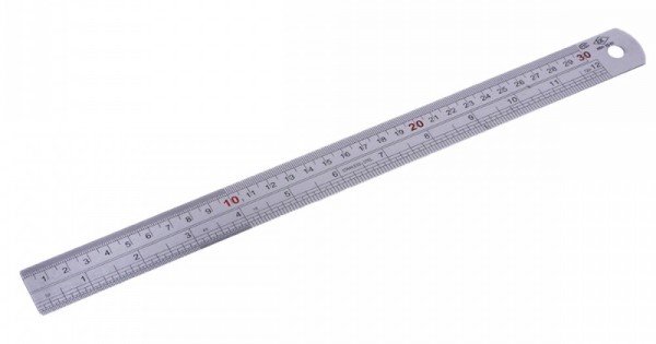 ENDO KEIKI Japanese double-sided steel ruler Steel ruler