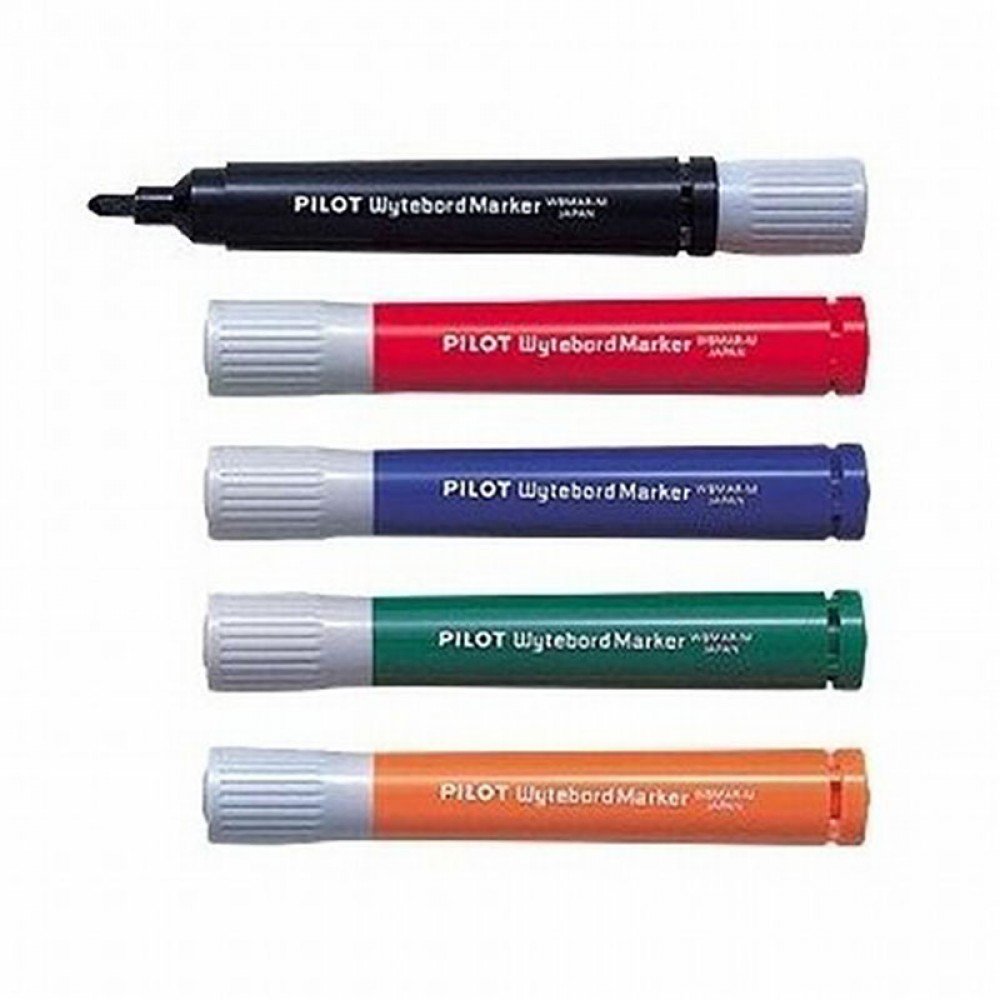 PILOT WBMAR-M Wytebord White board Marker (Red Blue Black Grey)