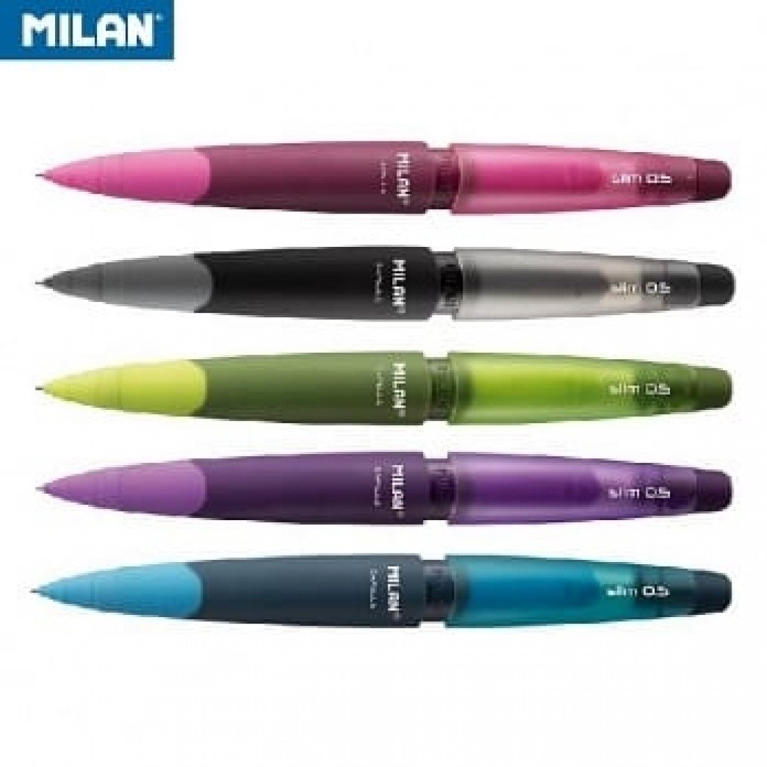 MILAN CAPSULE Colorful Jelly Pencil 2B 0.5mm