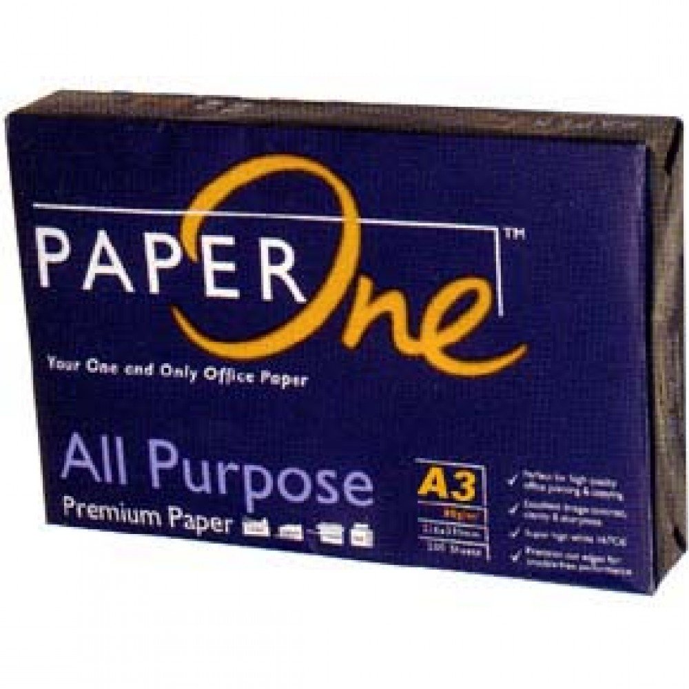 Paper One A3 Copy Paper (80gsm) BOX