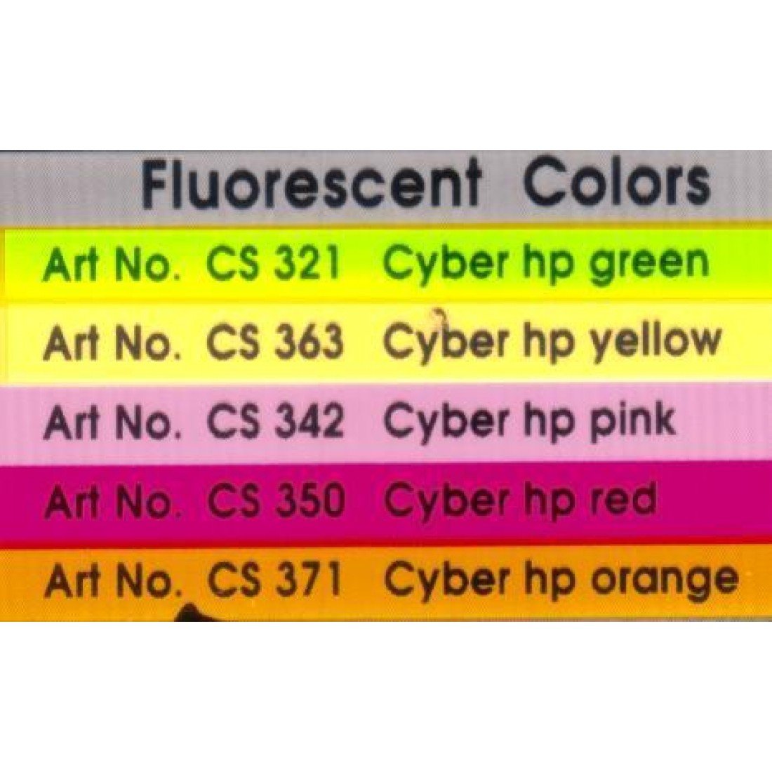 Sinar Spectra A4 80g Color Paper (Fluorescence color)
