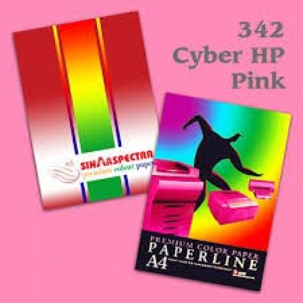 Sinar Spectra A4 80g (Fluorescence Pink Paper)