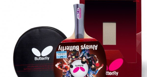 BUTTERFLY straight -3 Series Table Tennis Racket TCB301