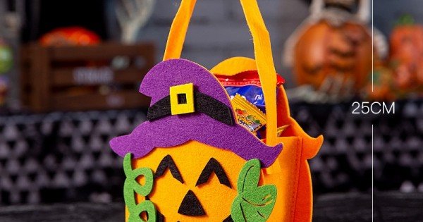 Halloween DIY candy bag DIY work kit