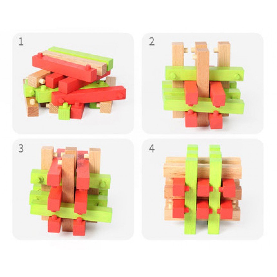 Kongming Lock Luban Lock Set