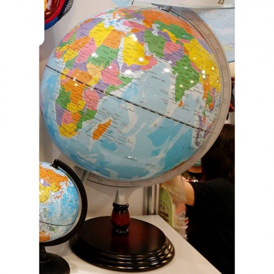 GLOBE 12inch (Large Traditional Chinese and English Globe)