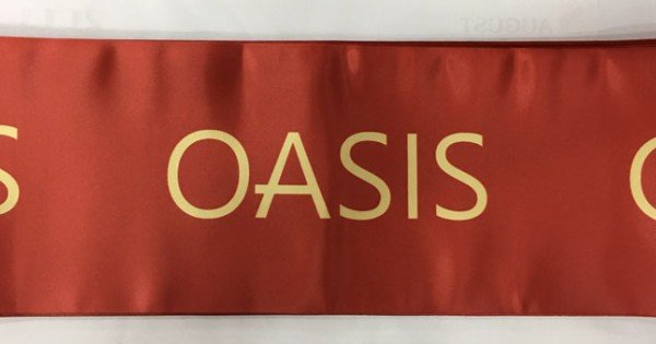 定制剪綵帶 深紅色剪綵活動絲帶