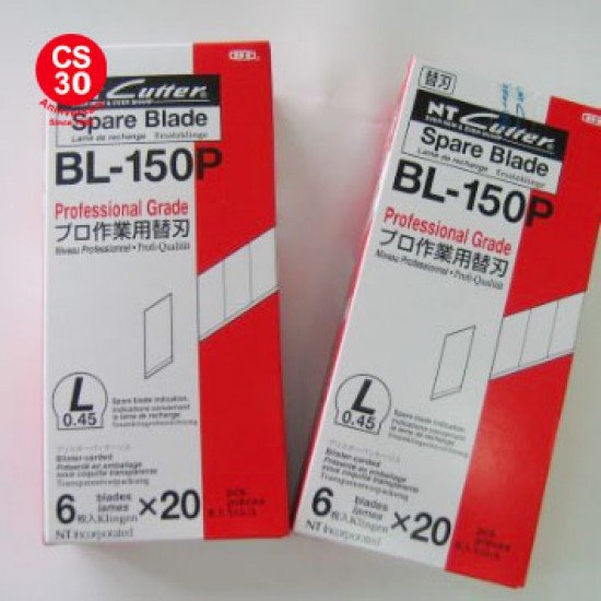 Japan NT BL150P cutter Blade 120 Pieces