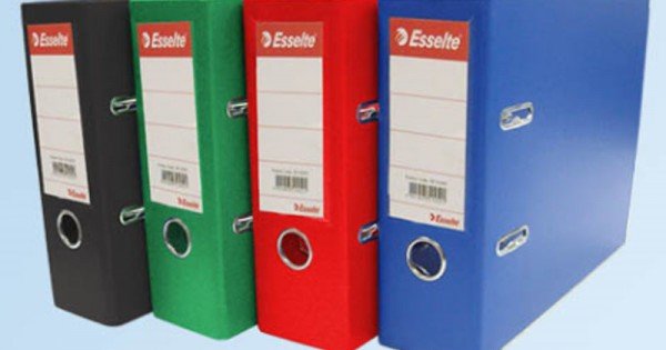 ESSELTE 051493F A5 PVC BOX FILE 3inch