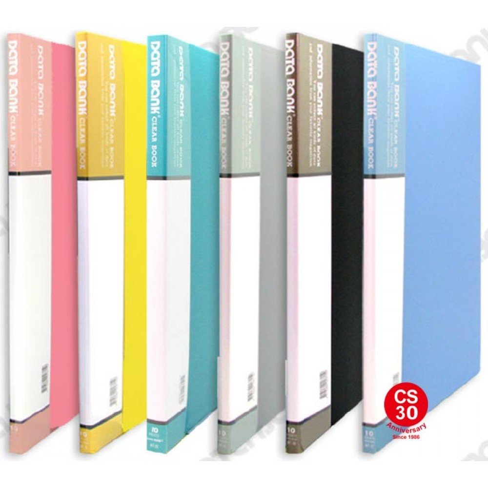 DATA BANK A4 Clear Folder (10 Pages)