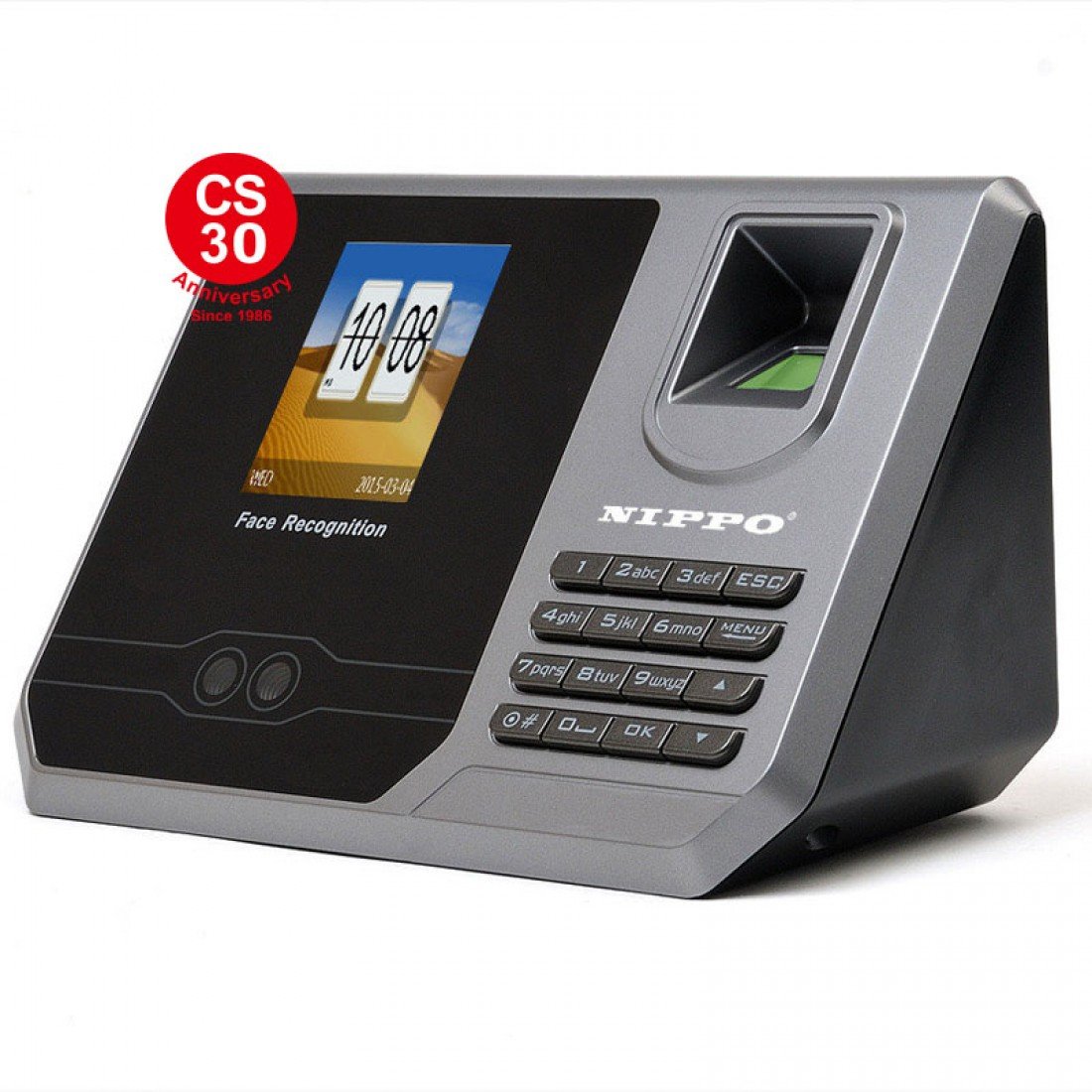 Nippo - TA-395 Face + Fingerprint Time Attendance System