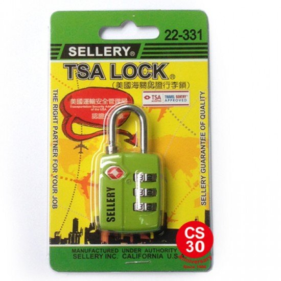 Sellery-22-331-TSA-美國海關密碼鎖