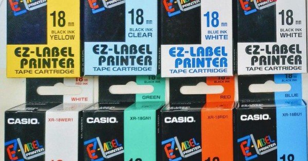 Casio Labeling tape