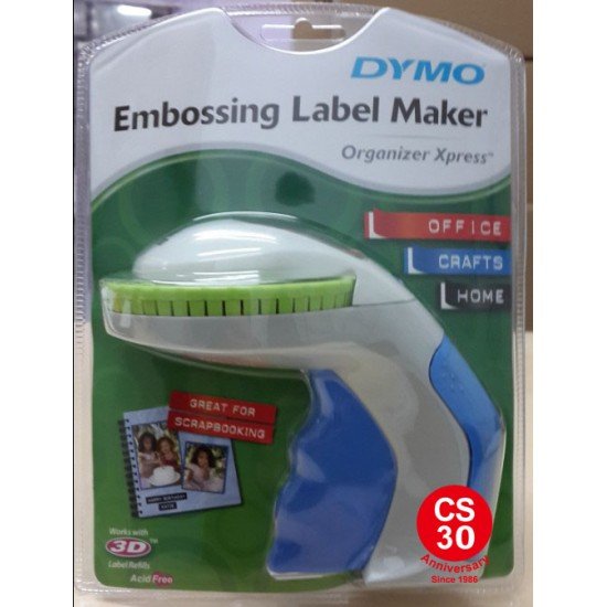 Dymo Emboss label maker organizer xpress 3D Embossing Labelmaker