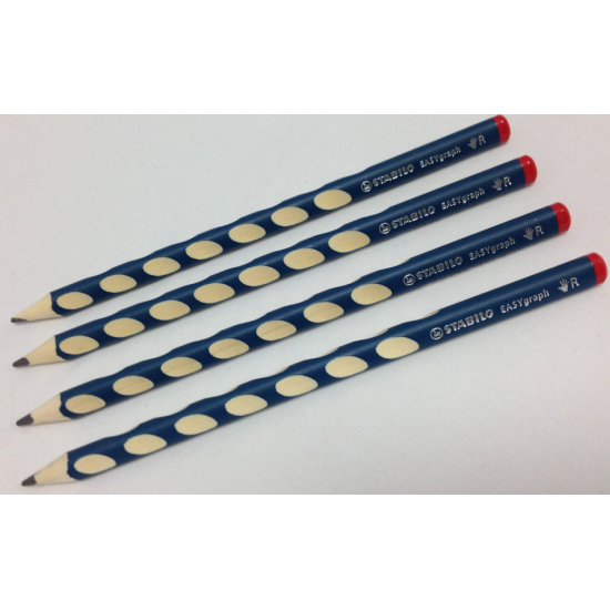 Stabilo Easy Graph Pencils (HB) Hole-hole pen learning pencil (1 pc ...